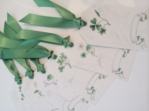 Hand painted gift tags – PVE Design